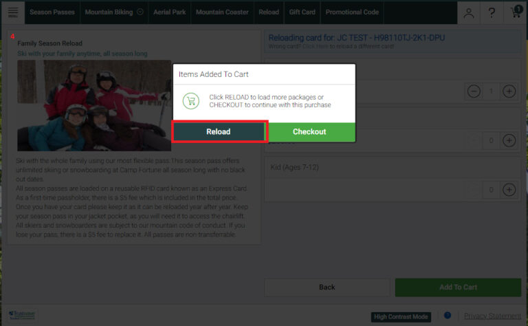 Season Passes - Camp Fortune