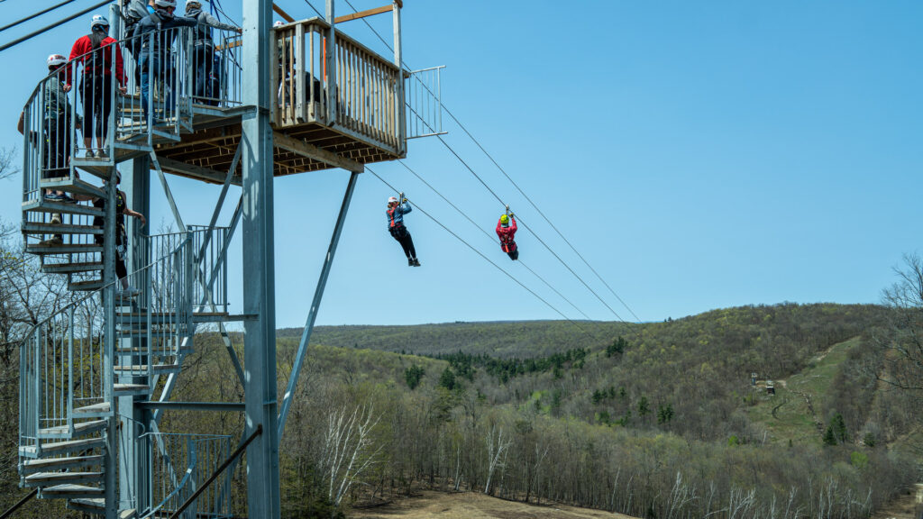 2 unique ways to zipline at Camp Fortune… - Camp Fortune